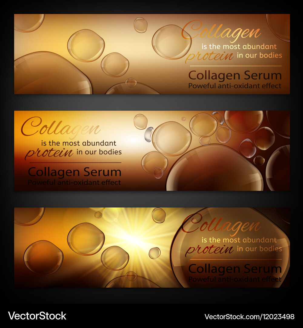 Bubbles banners set Royalty Free Vector Image - VectorStock
