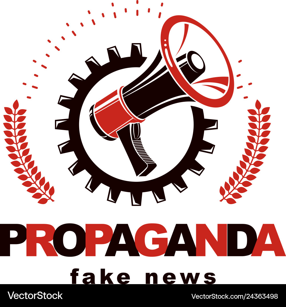 Loudspeaker logo isolated on white and surrounded Vector Image