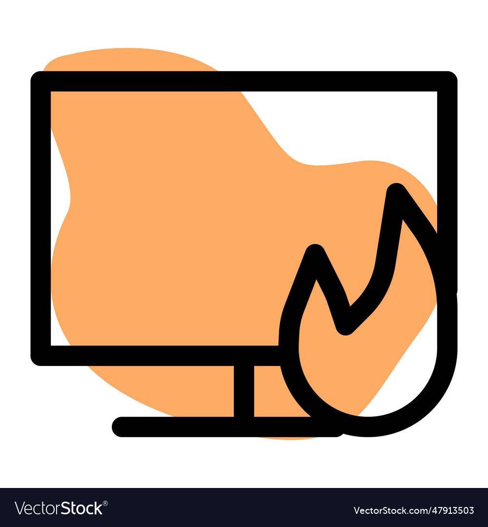 Destroy refers to erasing system data Royalty Free Vector