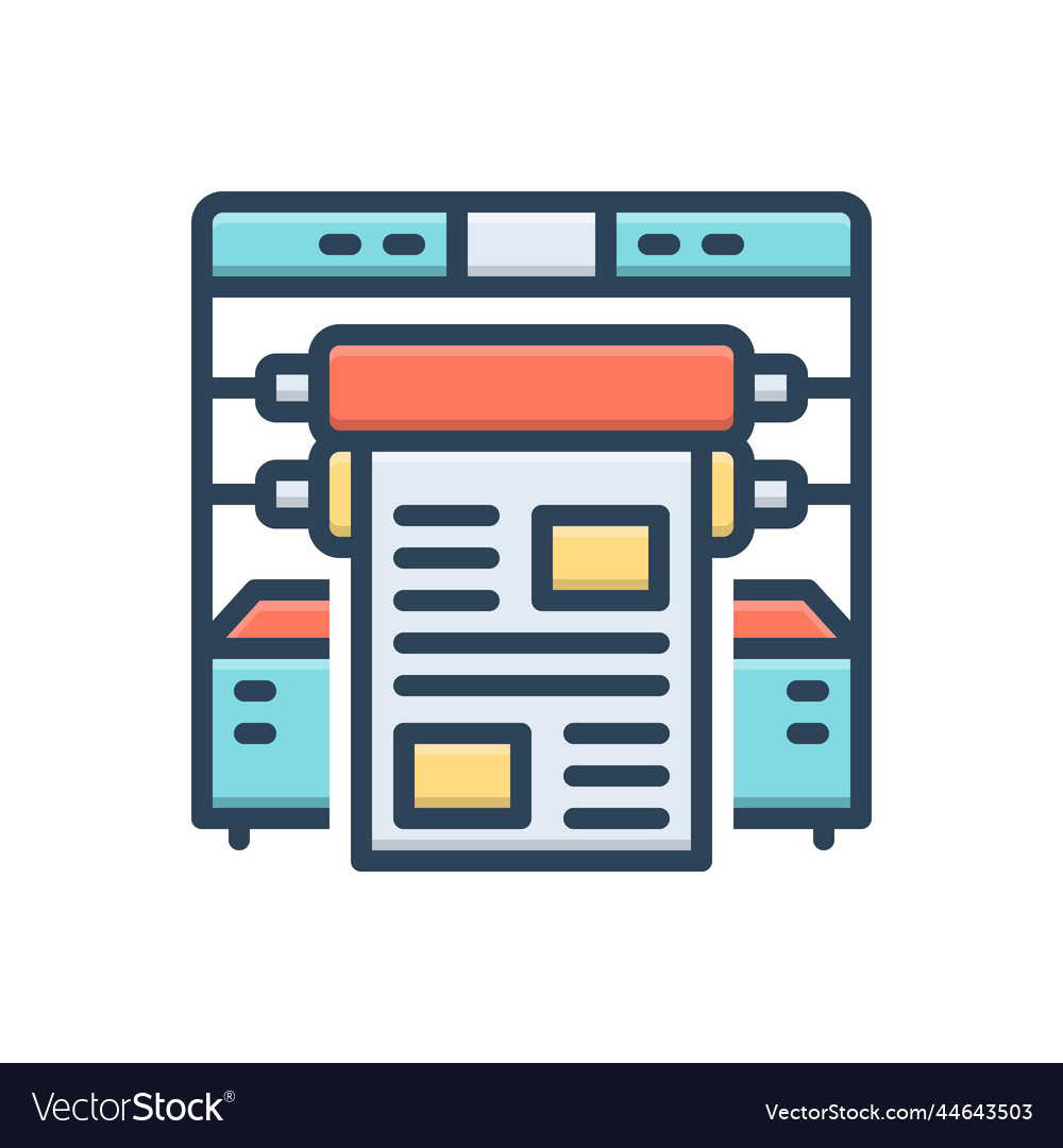 Offset Royalty Free Vector Image - VectorStock Offset Royalty Free Vector Image - VectorStock