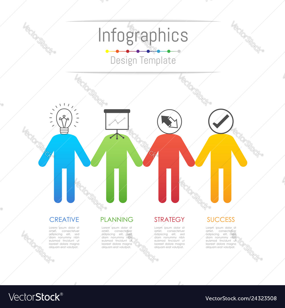 Infographic design elements for your business Vector Image