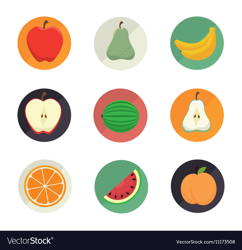 Nutrition healthy food isolated icon Royalty Free Vector
