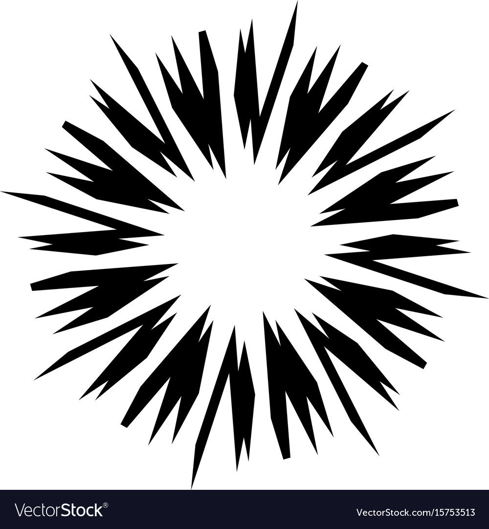 Exploding fireworks logo icon Royalty Free Vector Image