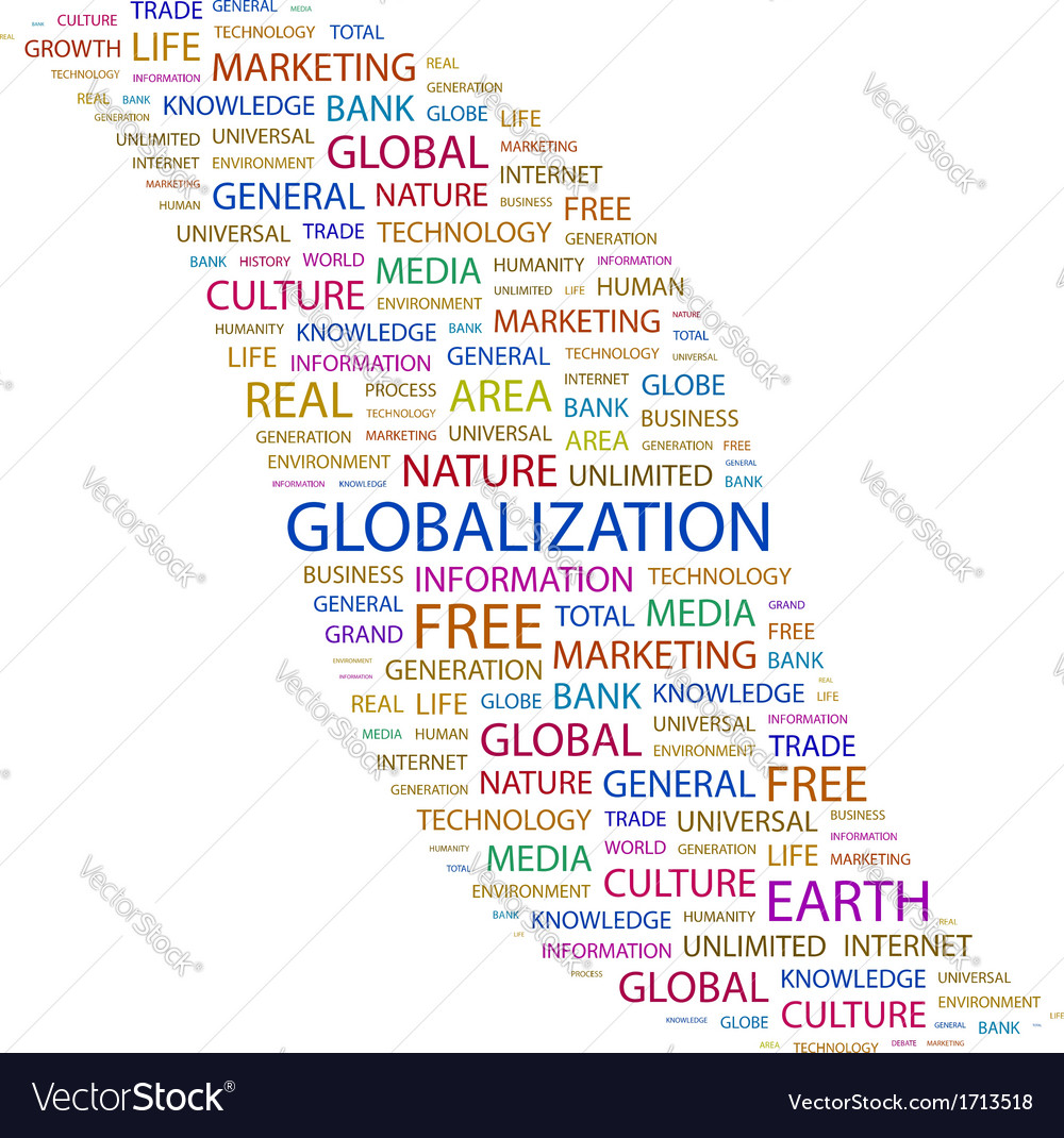 Globalization Royalty Free Vector Image - VectorStock