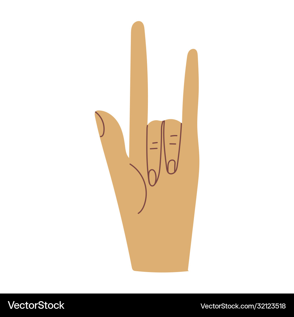 Hand Royalty Free Vector Image - VectorStock