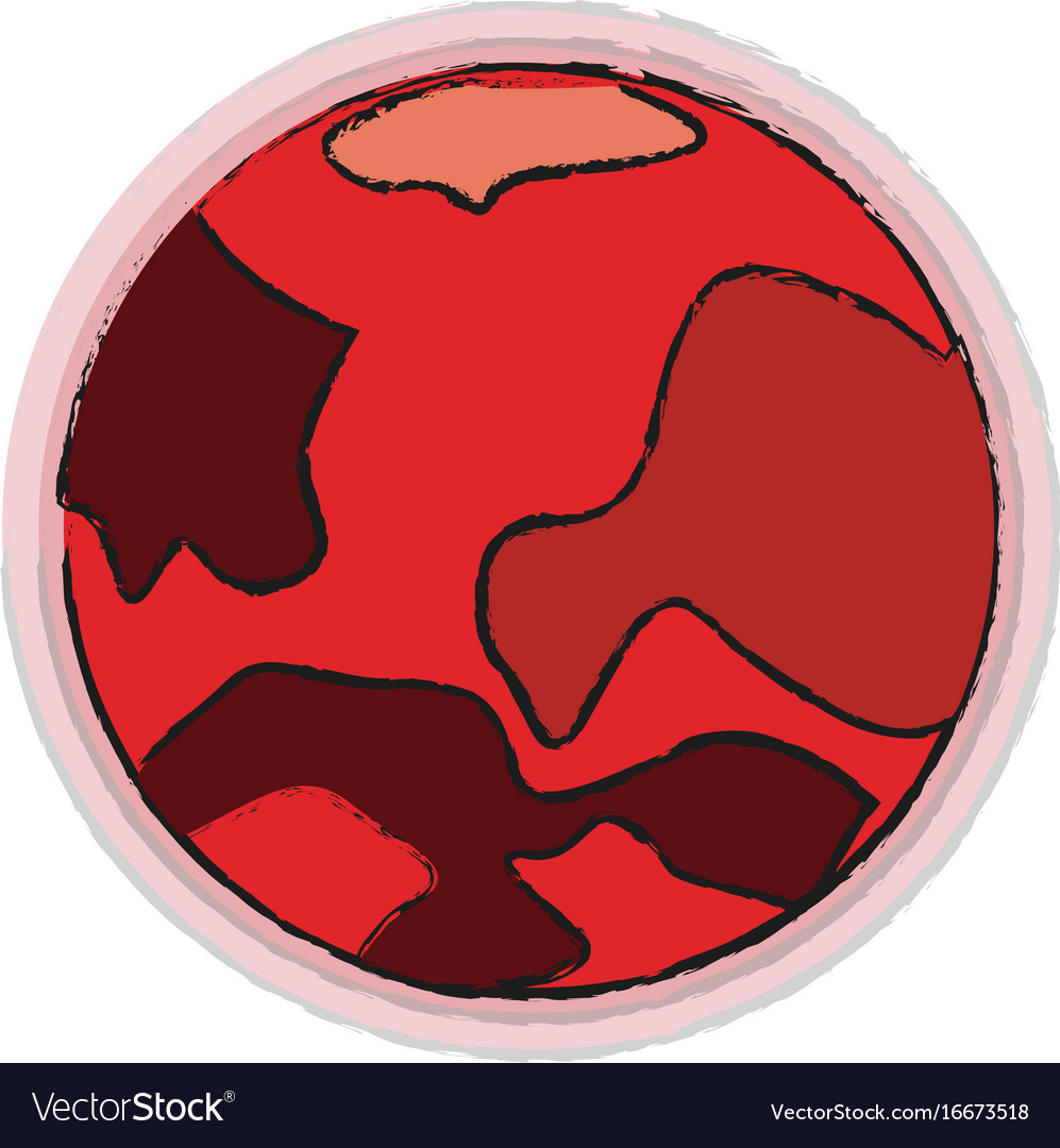 Mars Royalty Free Vector Image - VectorStock