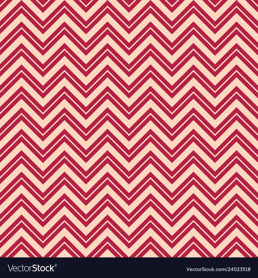 Seamless fashion zigzag pattern Royalty Free Vector Image