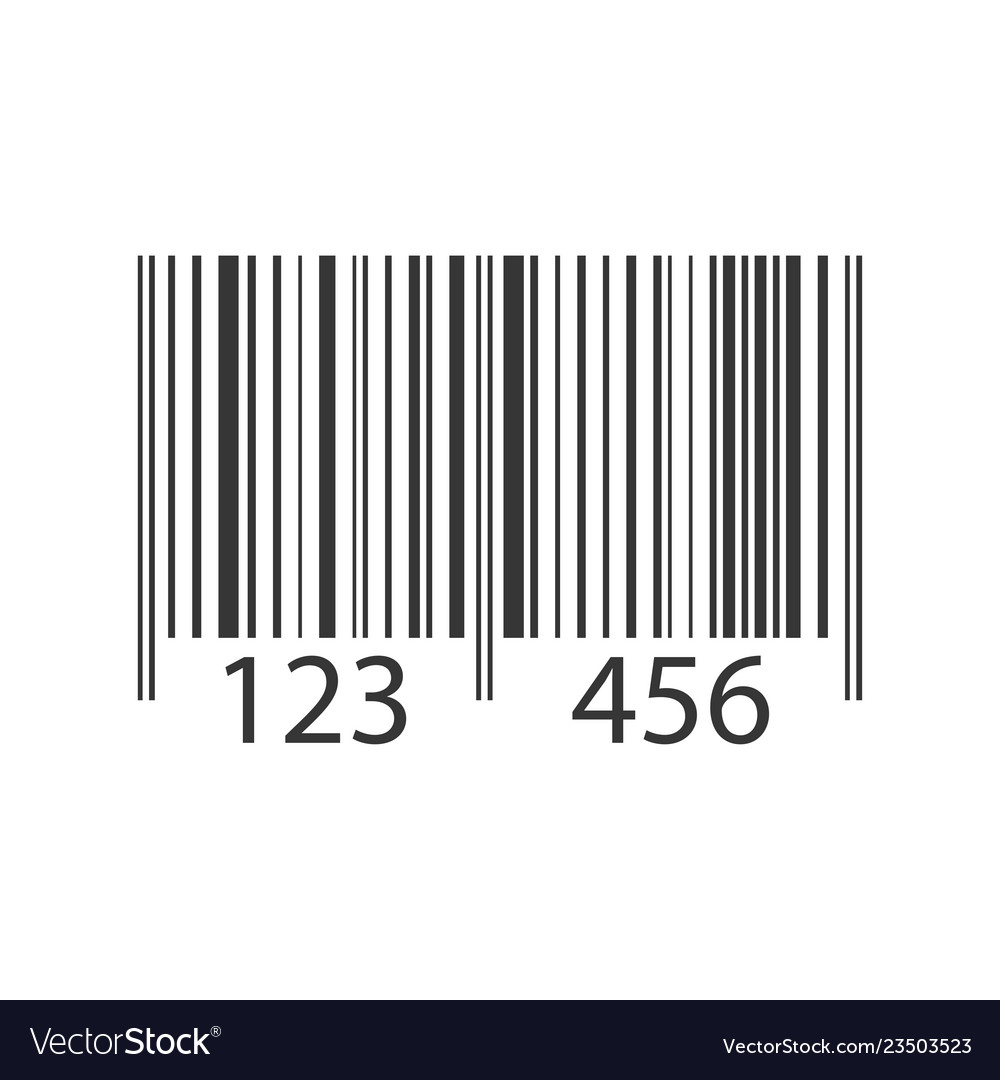 Concept barcode information strip code data Vector Image
