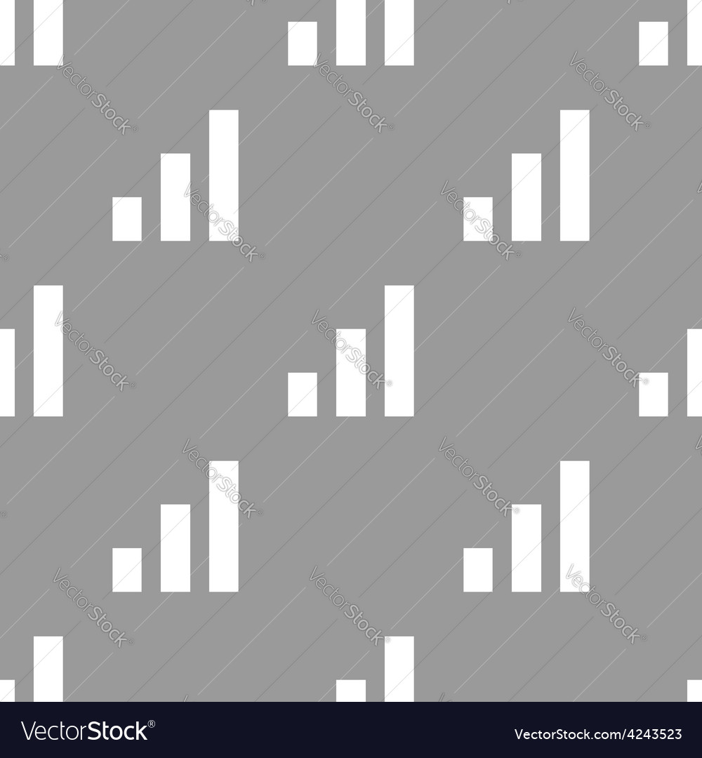 Graph seamless pattern Royalty Free Vector Image
