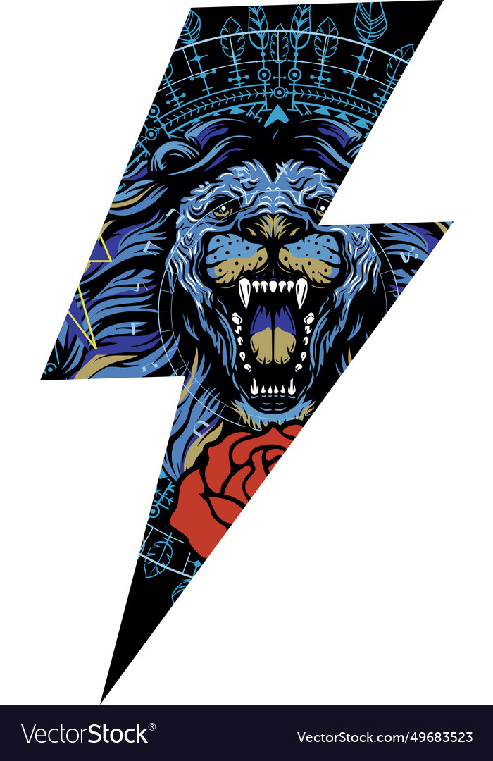 Thunderbolt Royalty Free Vector Image - VectorStock