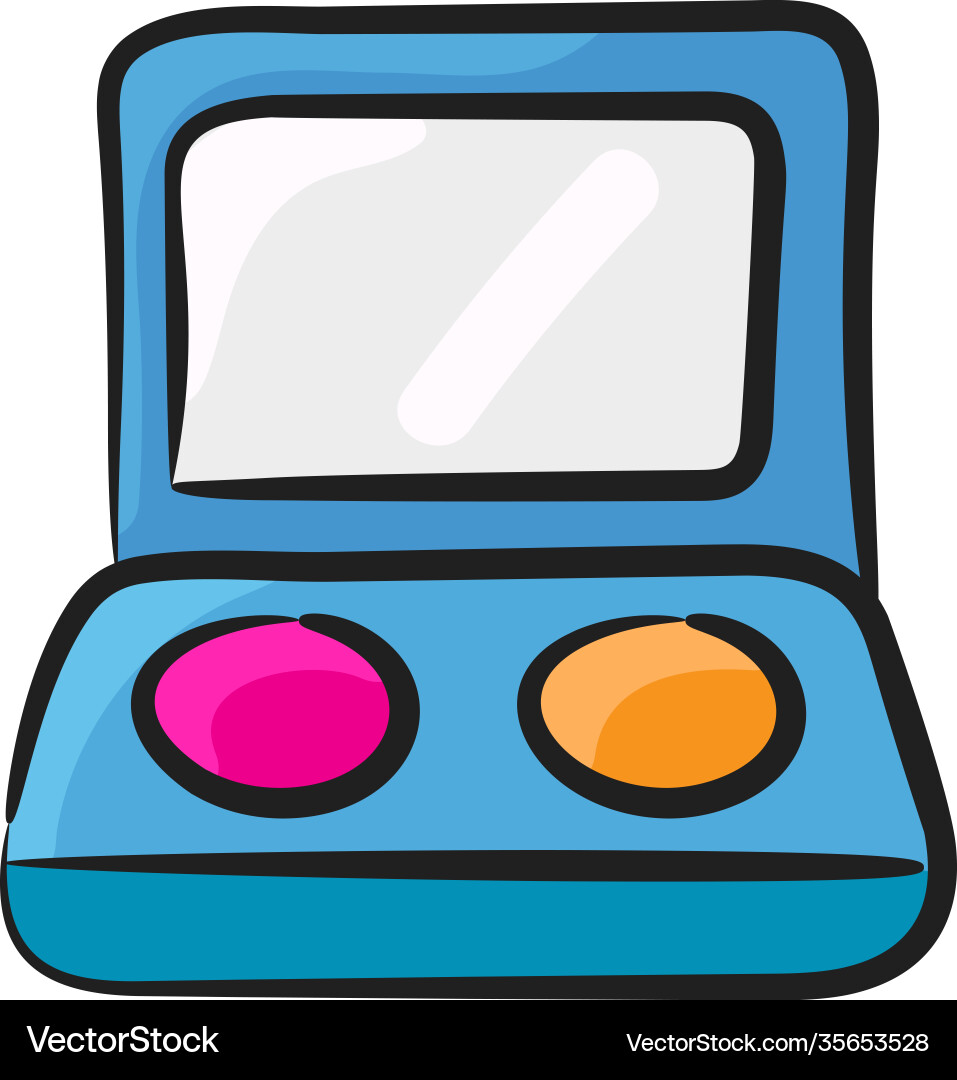 Makeup kit Royalty Free Vector Image - VectorStock