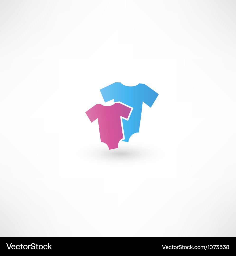 Children wear icon Royalty Free Vector Image - VectorStock