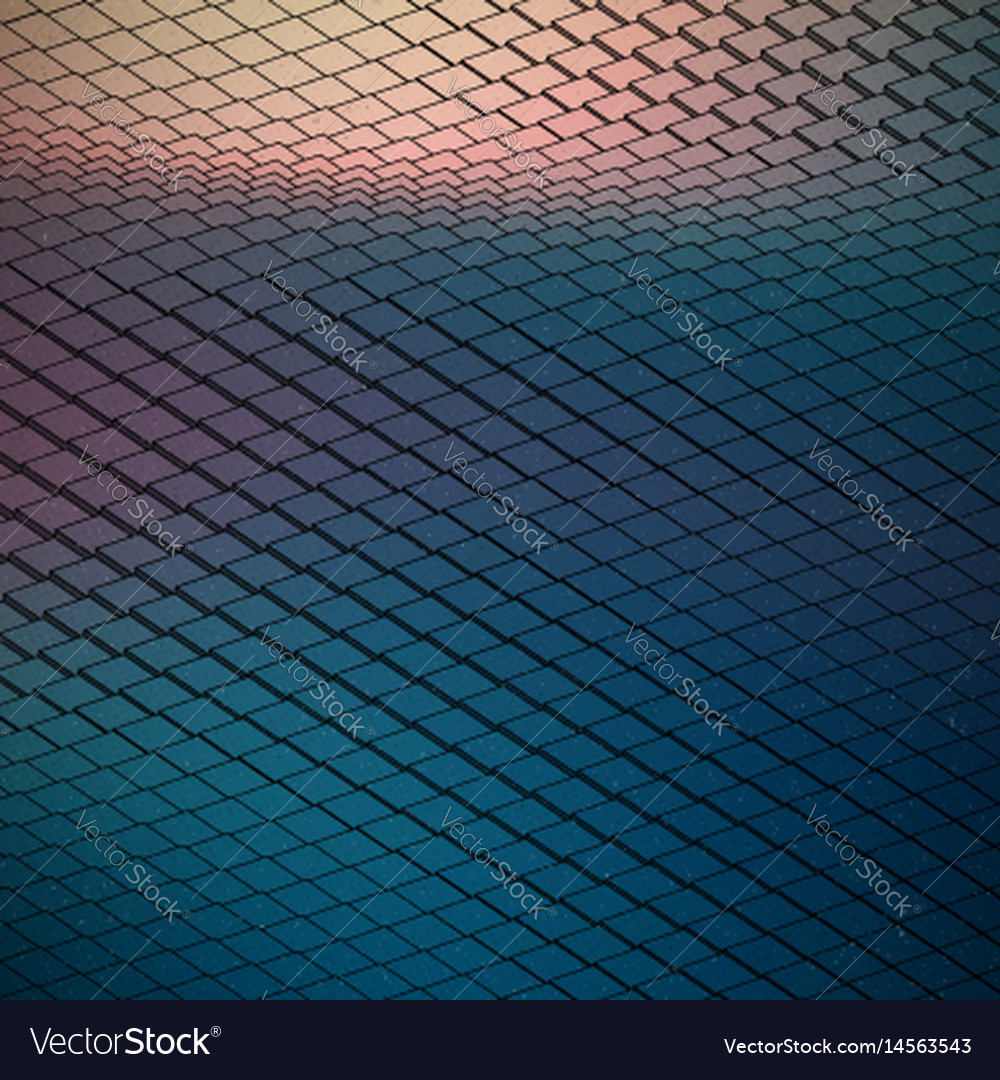 Abstract technological waveform background Vector Image