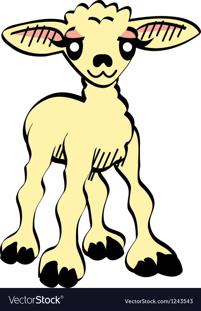 Lamb Royalty Free Vector Image - VectorStock