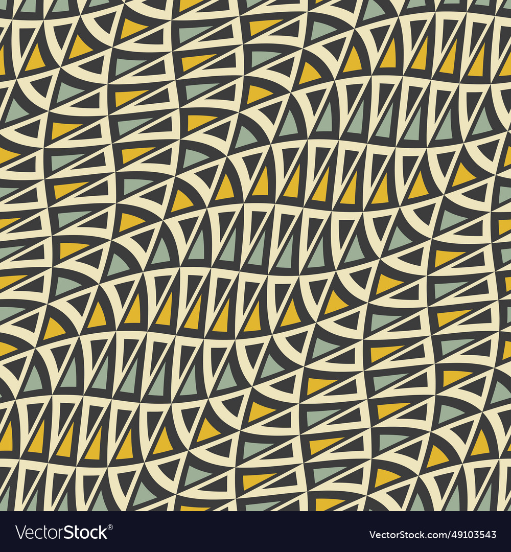 Multicolor altered optical grid pattern Royalty Free Vector