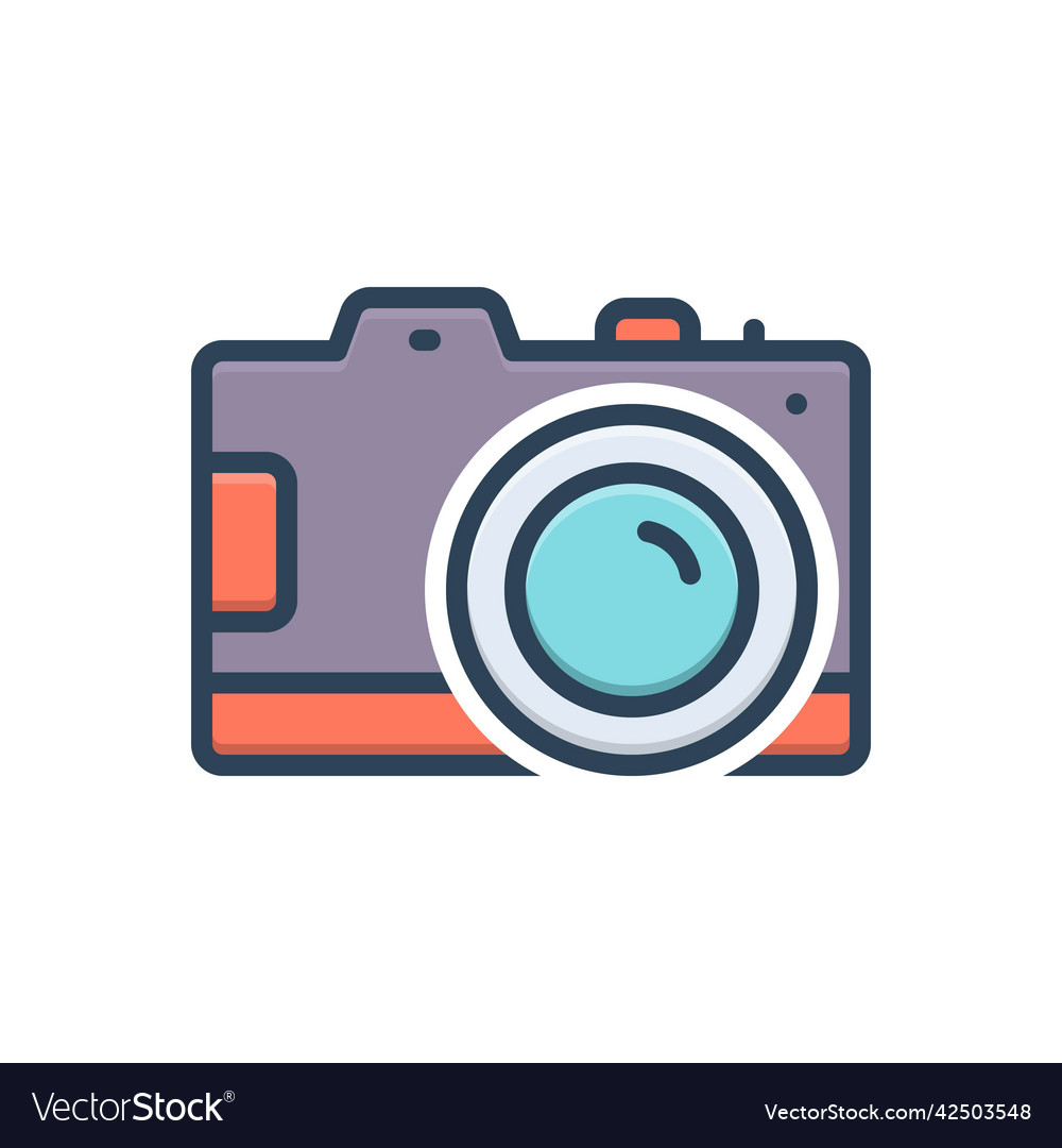 Kamera Lizenzfreies Vektorbild - VectorStock
