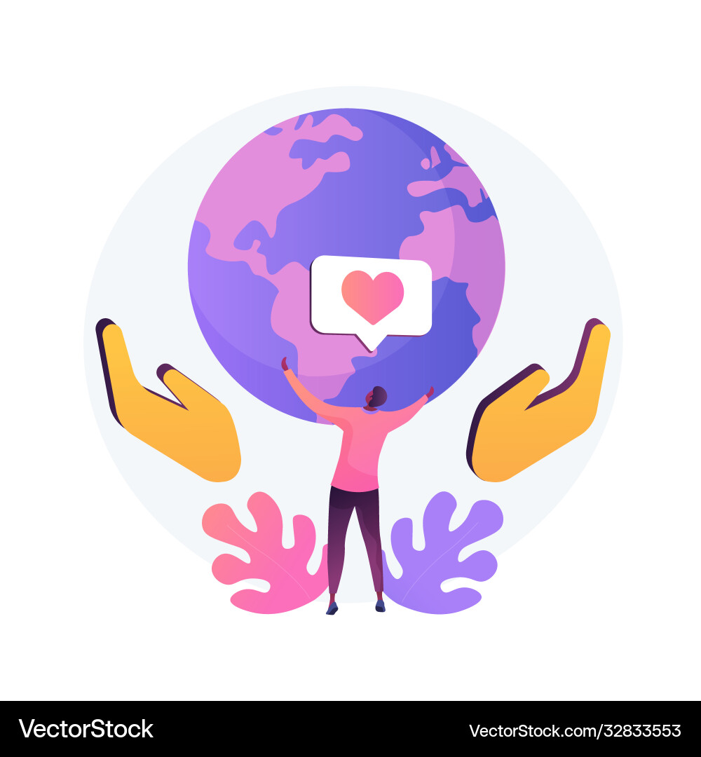 Responsibility abstract concept Royalty Free Vector Image