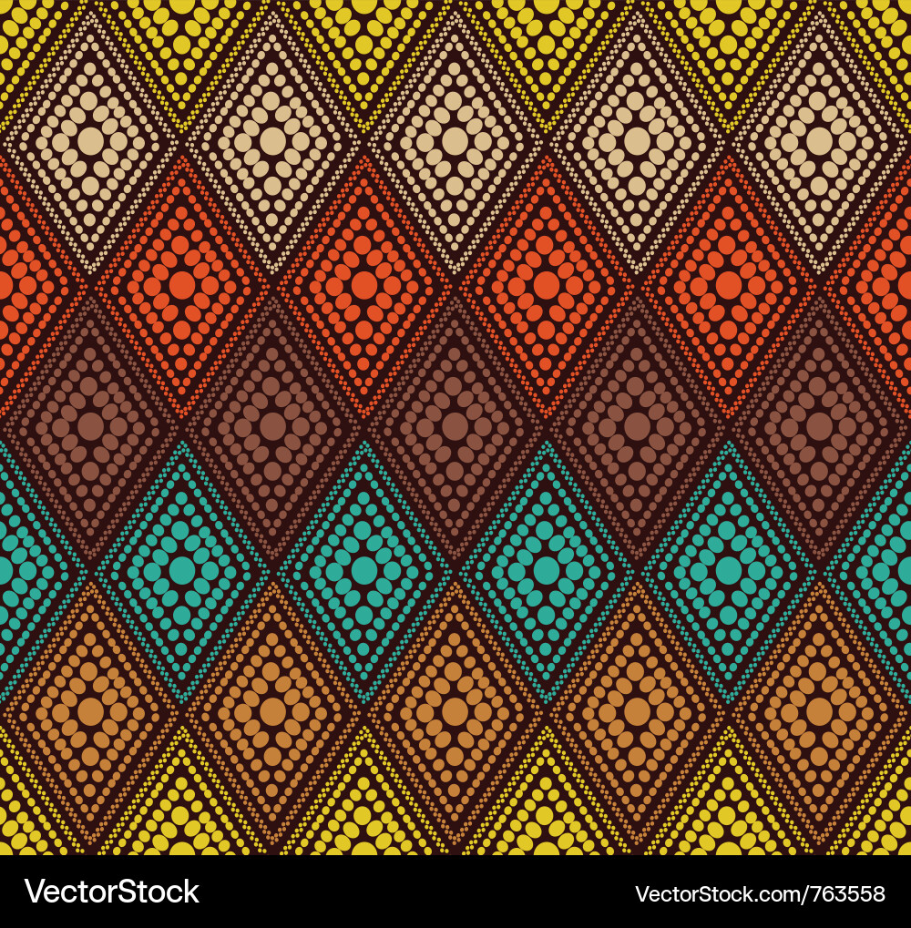 Abstract color dot geometric pattern Royalty Free Vector