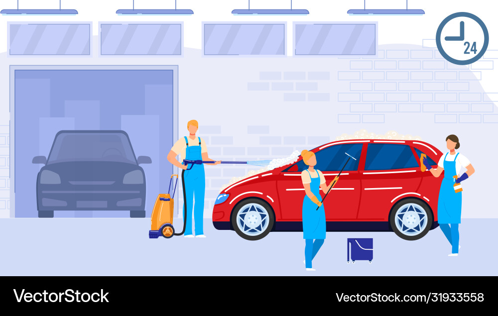 Clean Car Garage