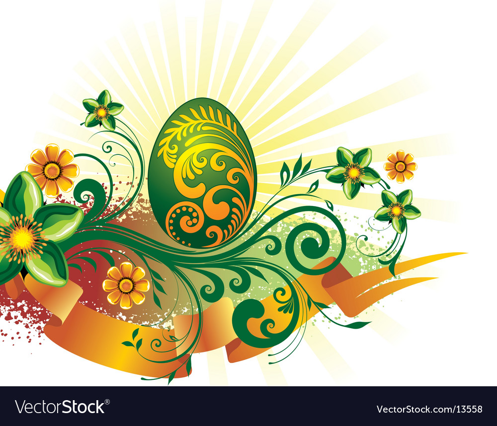 Easter graphic Royalty Free Vector Image - VectorStock