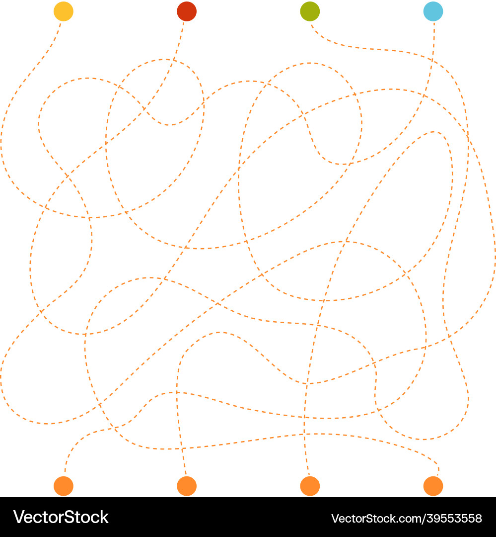 Maze game education game game template Royalty Free Vector