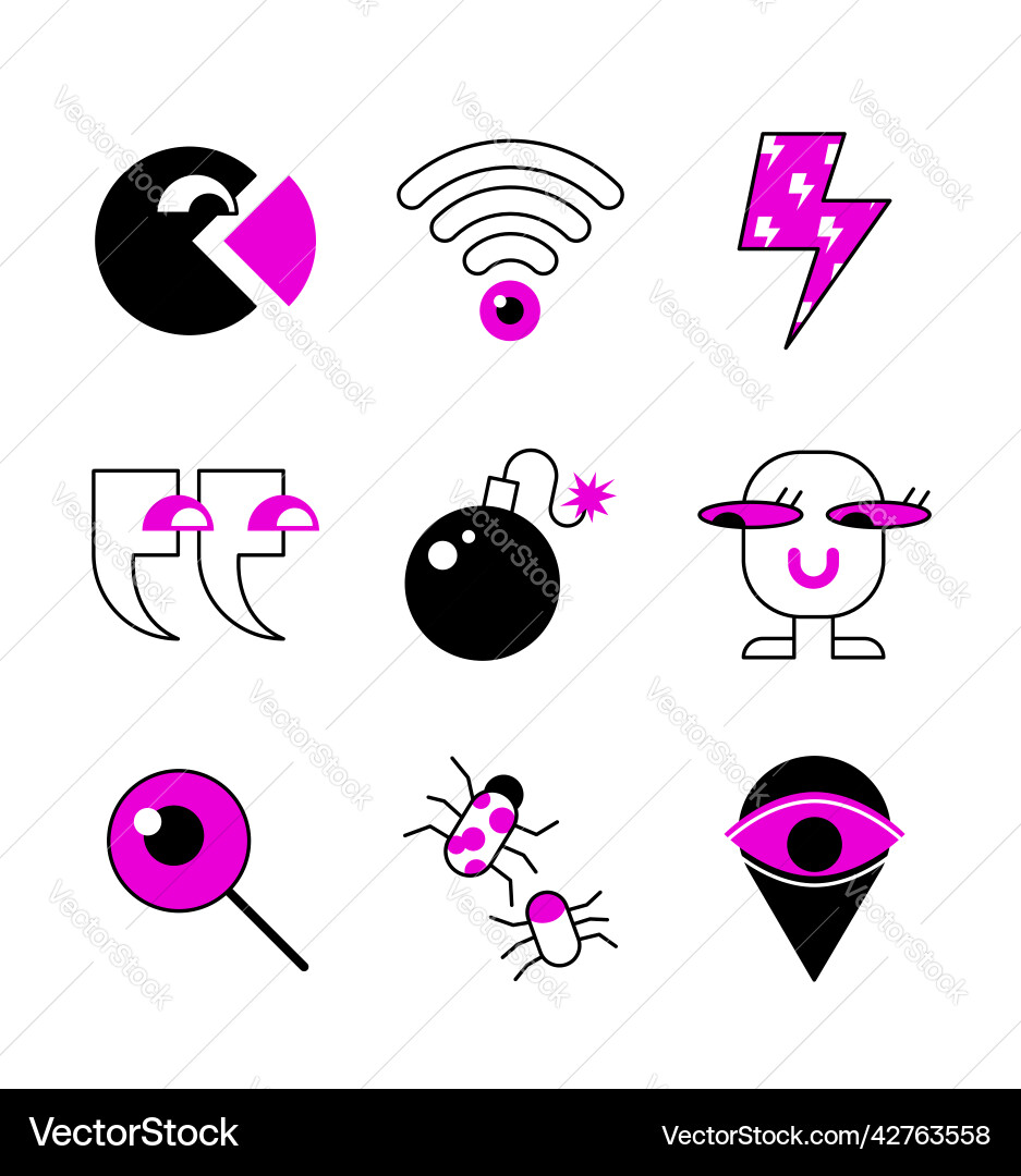 Safe internet - colorful flat design style icon Vector Image