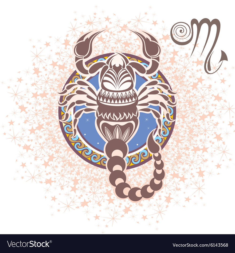 Scorpio Royalty Free Vector Image - VectorStock