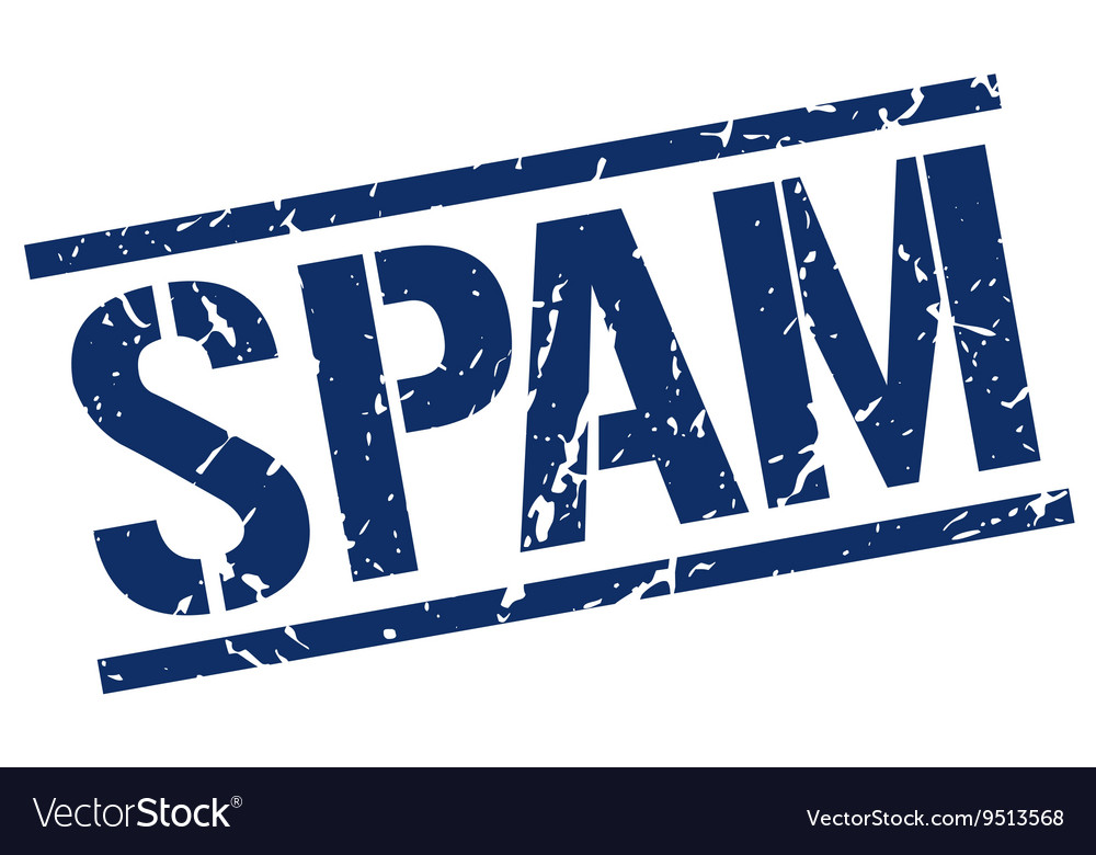 Spam stamp Royalty Free Vector Image - VectorStock