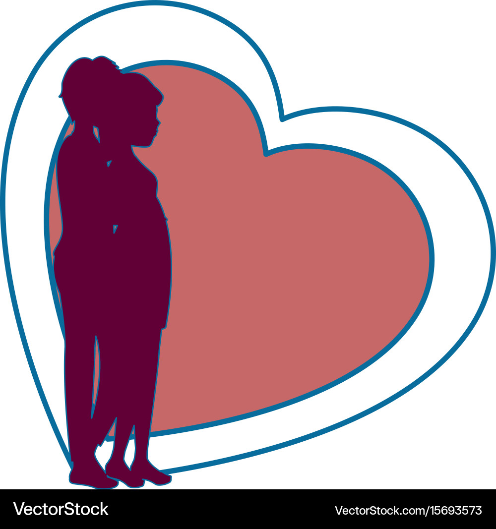 Couple in love design Royalty Free Vector Image