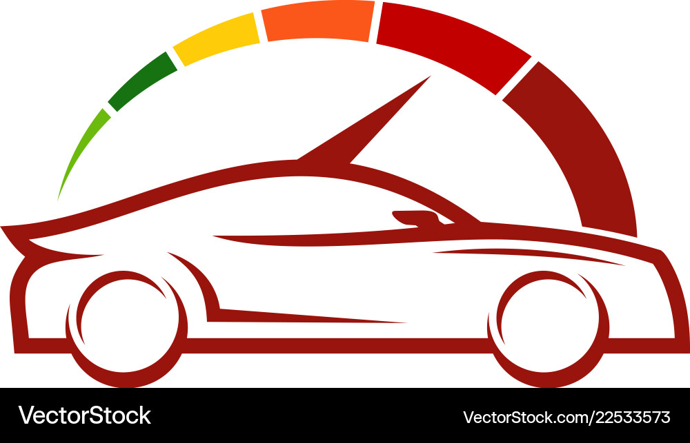 Speed automotive logo icon design Royalty Free Vector Image