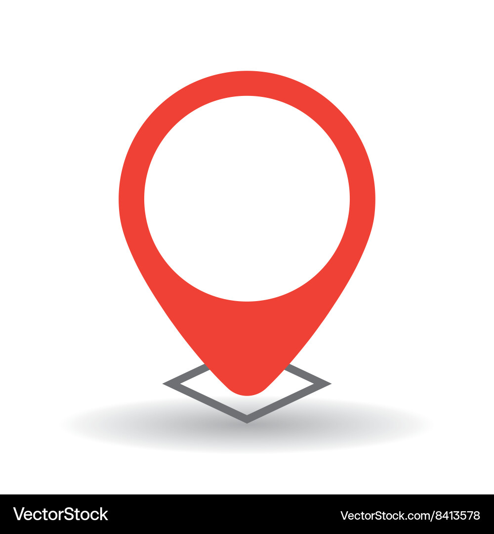 Graphic design of gps Royalty Free Vector Image