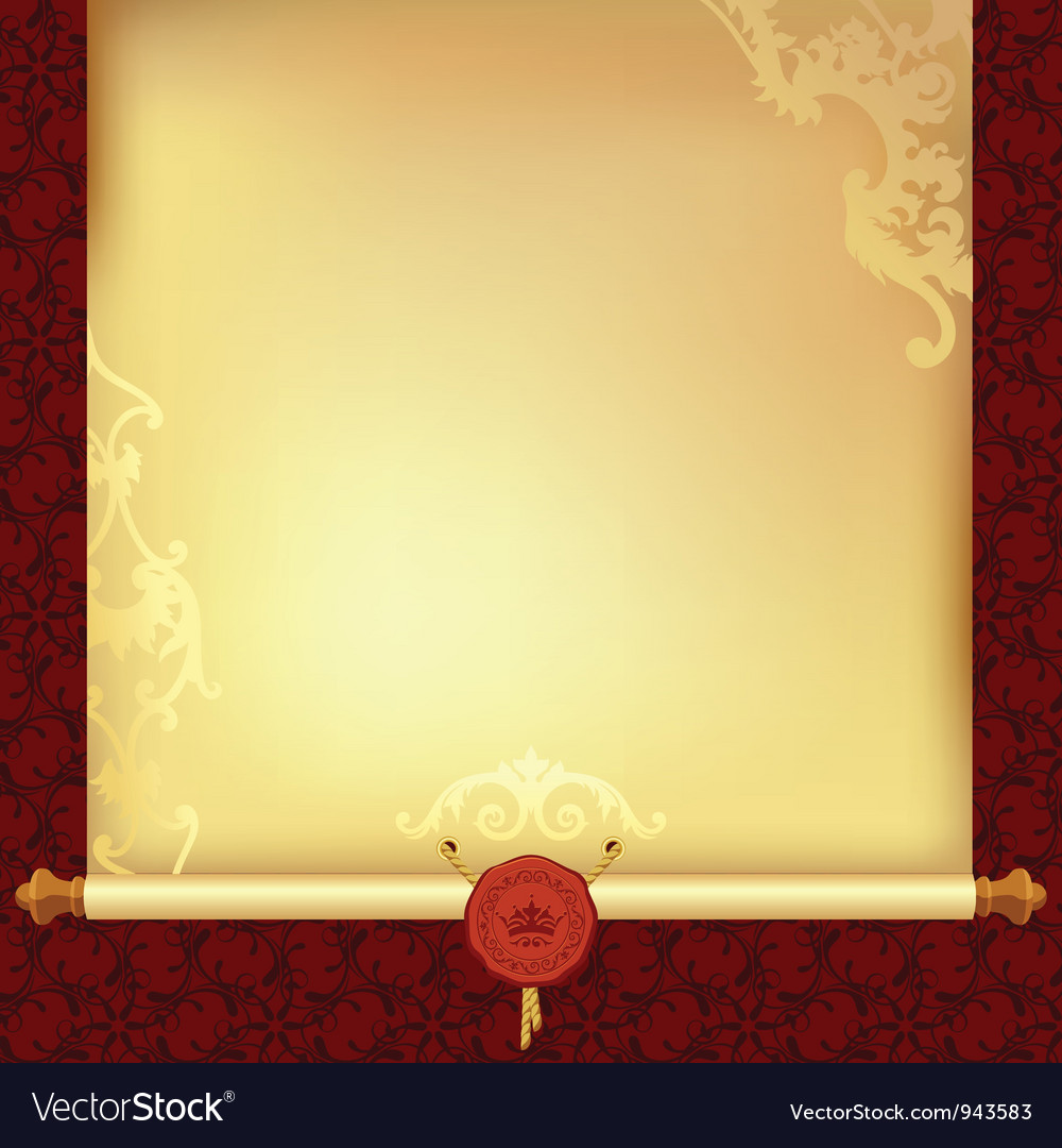 Background with old paper Royalty Free Vector Image