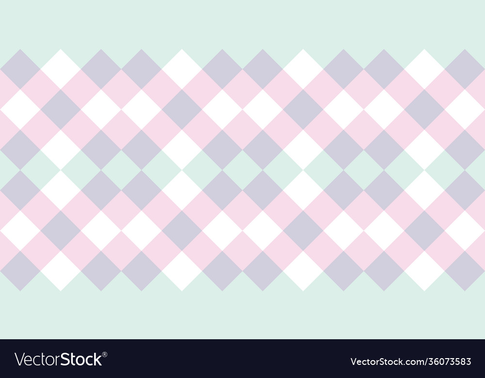Checkered seamless repeat pattern background Vector Image