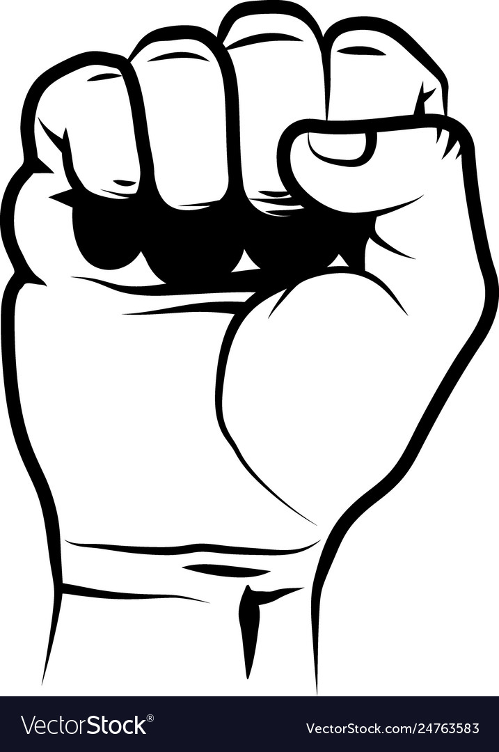 Fist Royalty Free Vector Image - VectorStock