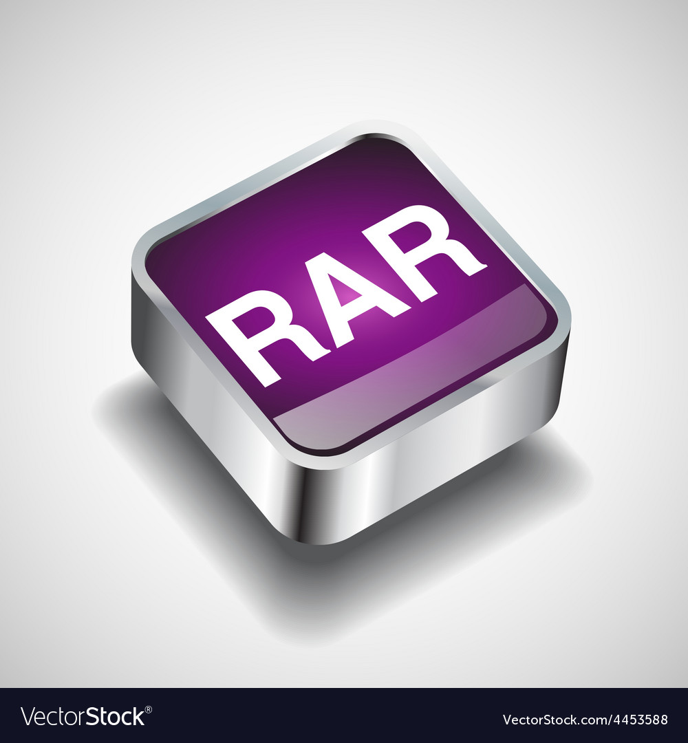 Icon format button file document button Royalty Free Vector