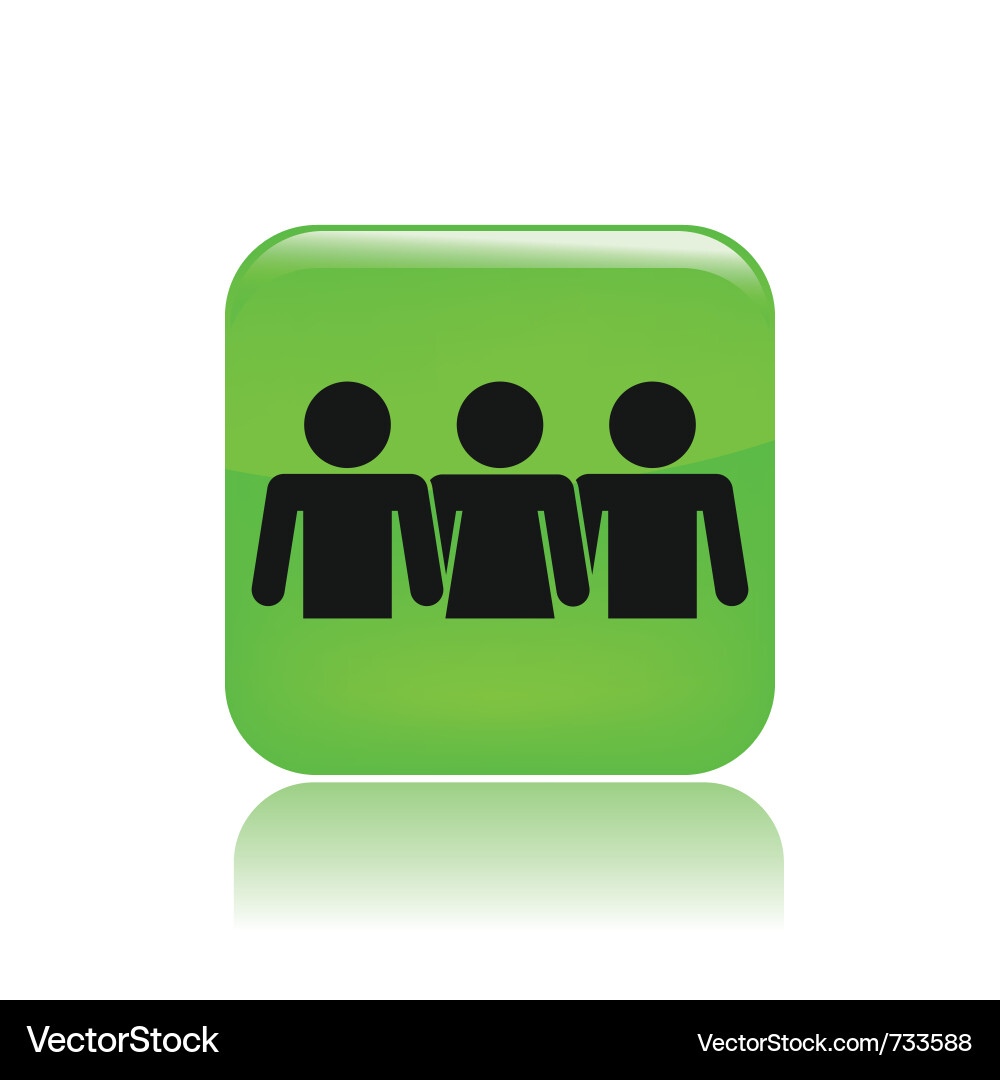 Social icon Royalty Free Vector Image - VectorStock