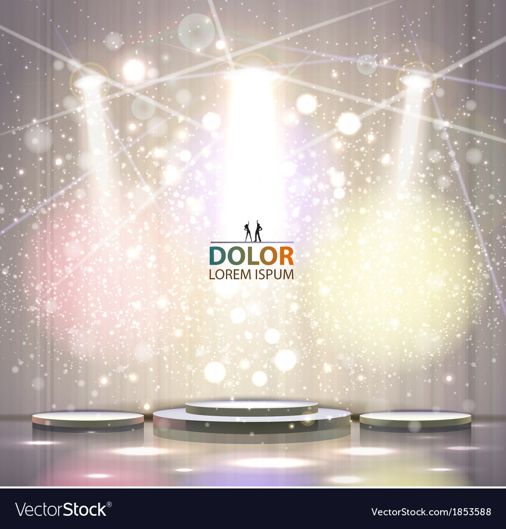 Spotlight effect Royalty Free Vector Image - VectorStock