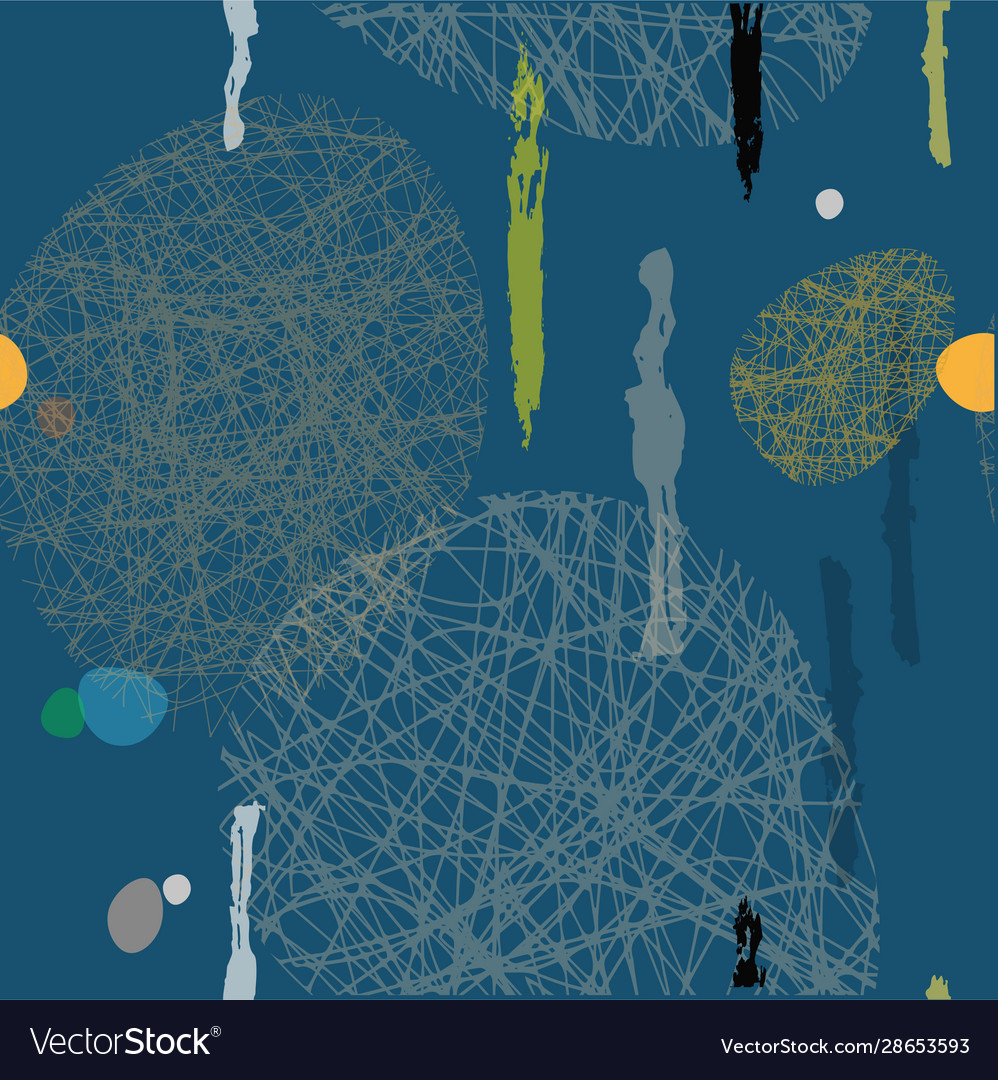 Abstract graphical seamless pattern Royalty Free Vector