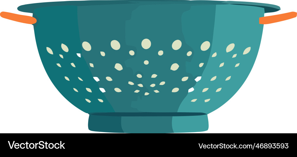 Kitchen utensil crockery bowl icon Royalty Free Vector Image