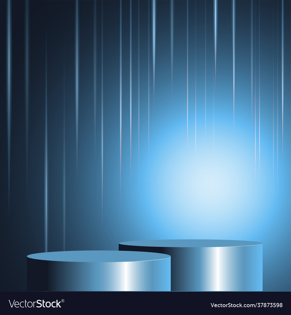 Abstract background blue gradient for insert text Vector Image