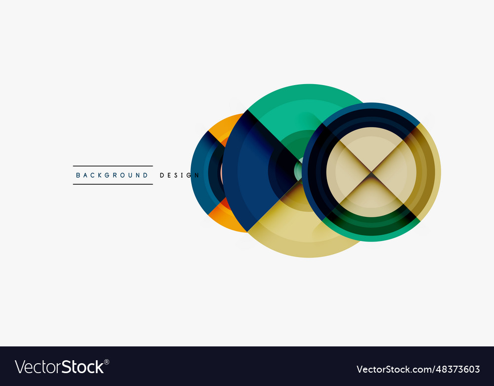 Circle pattern background abstract backgrounds Vector Image