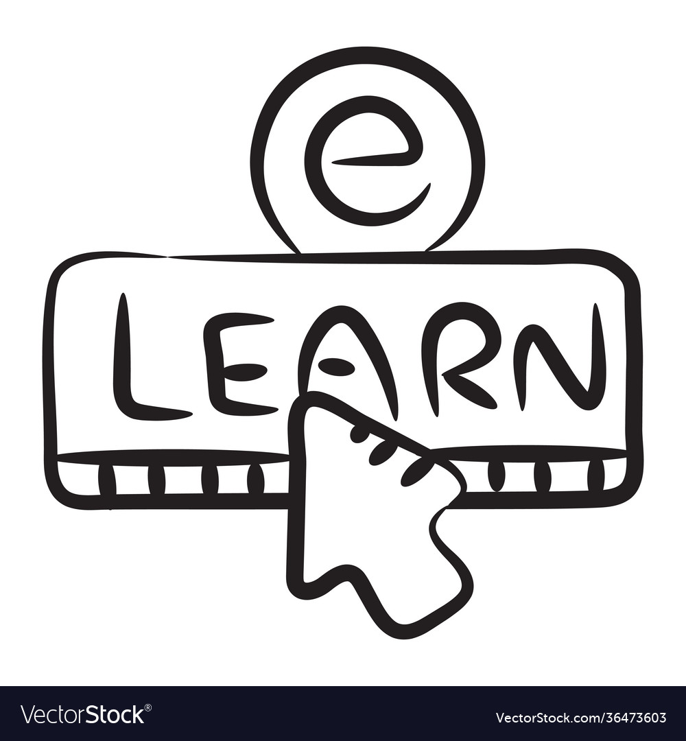 Elearning Royalty Free Vector Image - VectorStock