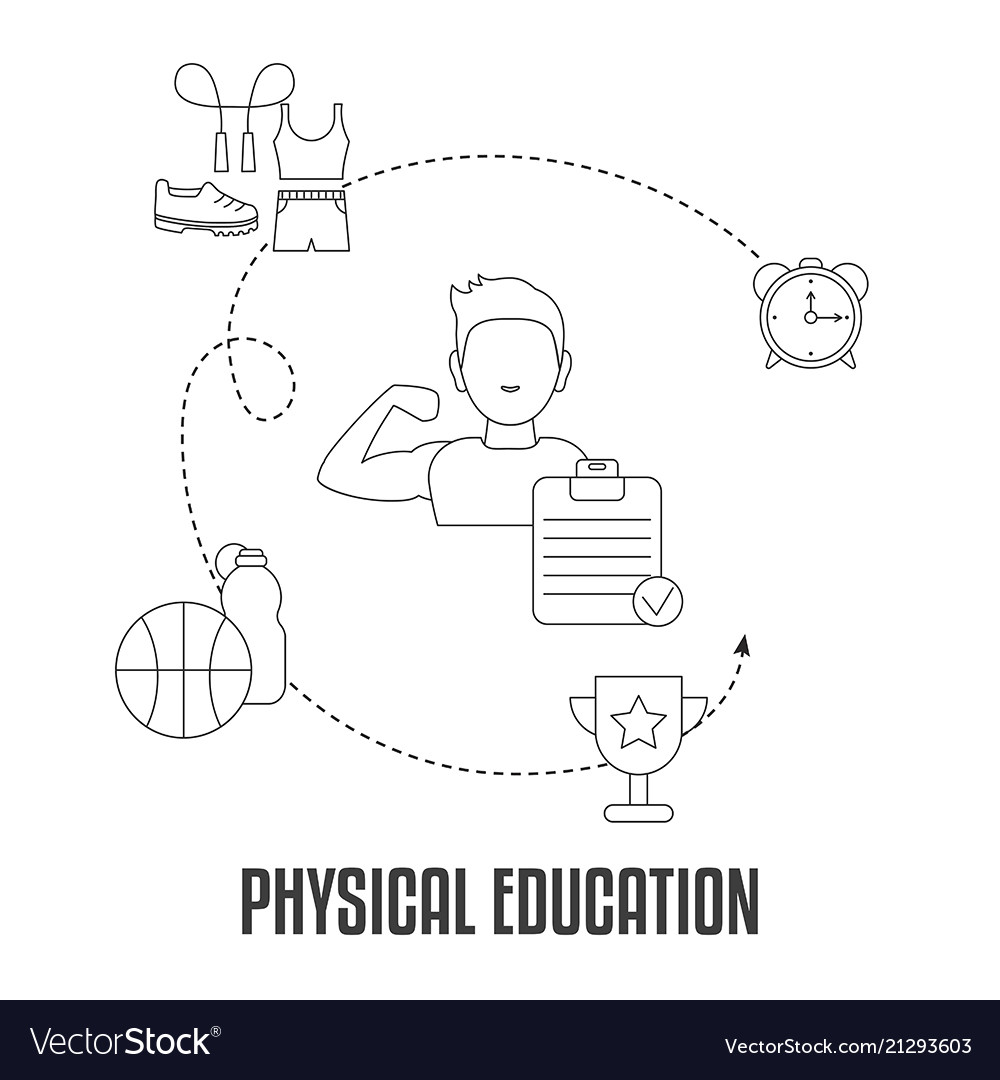 School Subjects Design Concept Royalty Free Vector Image