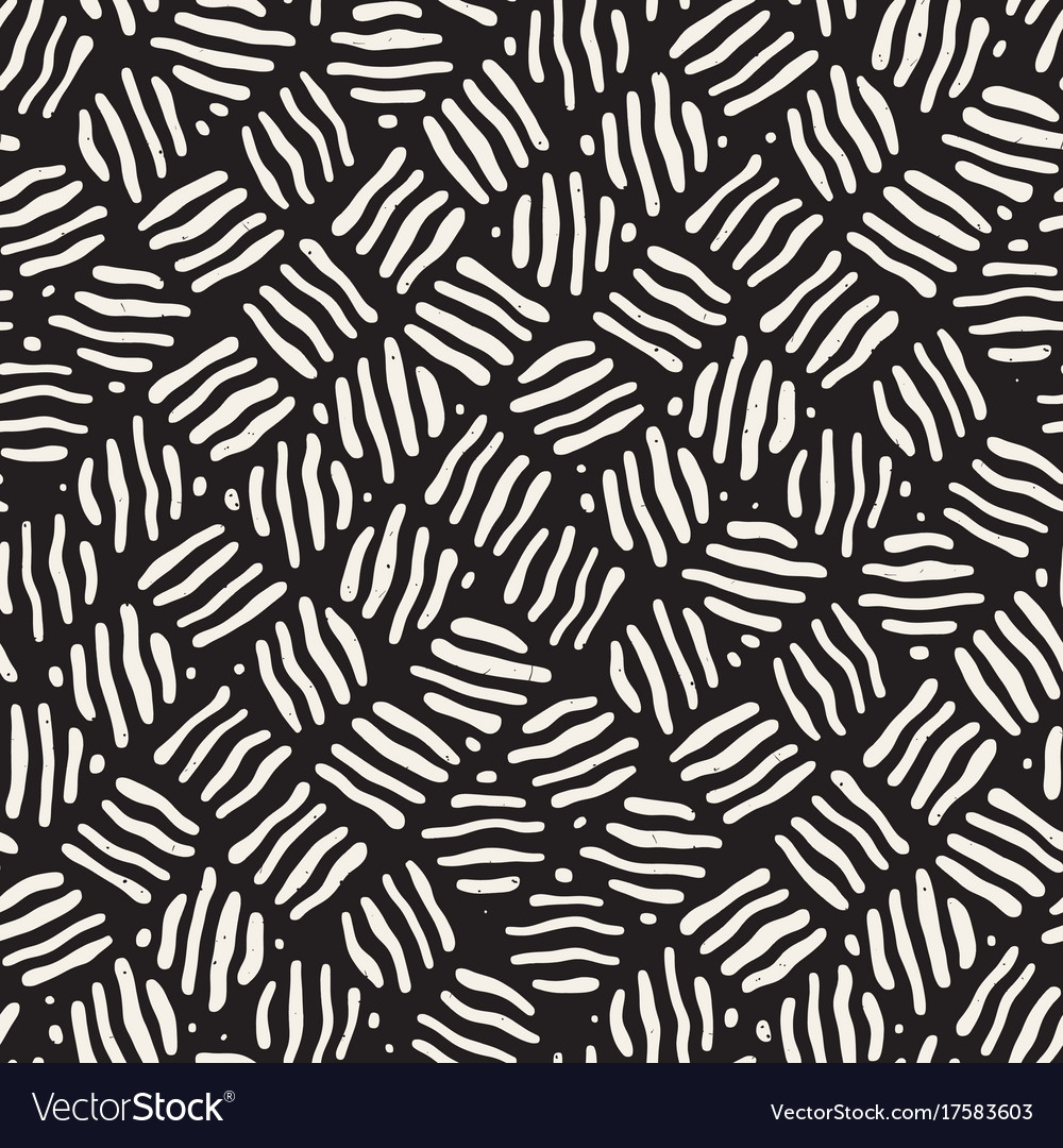 Seamless freehand pattern abstract rough Vector Image Seamless freehand pattern abstract rough Vector Image