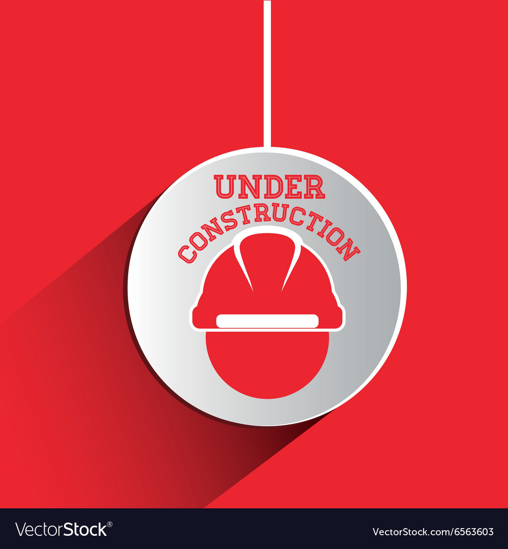 Under construction design Royalty Free Vector Image