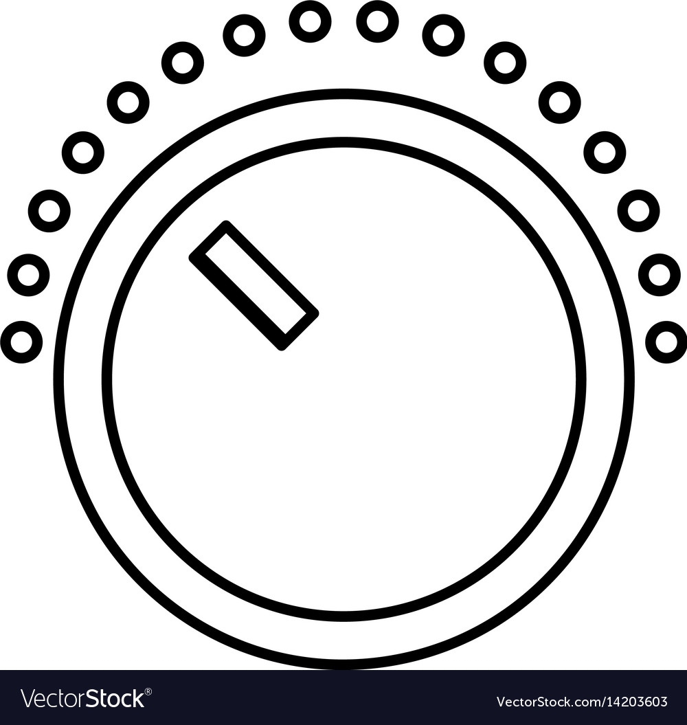 Volume control isolated icon Royalty Free Vector Image