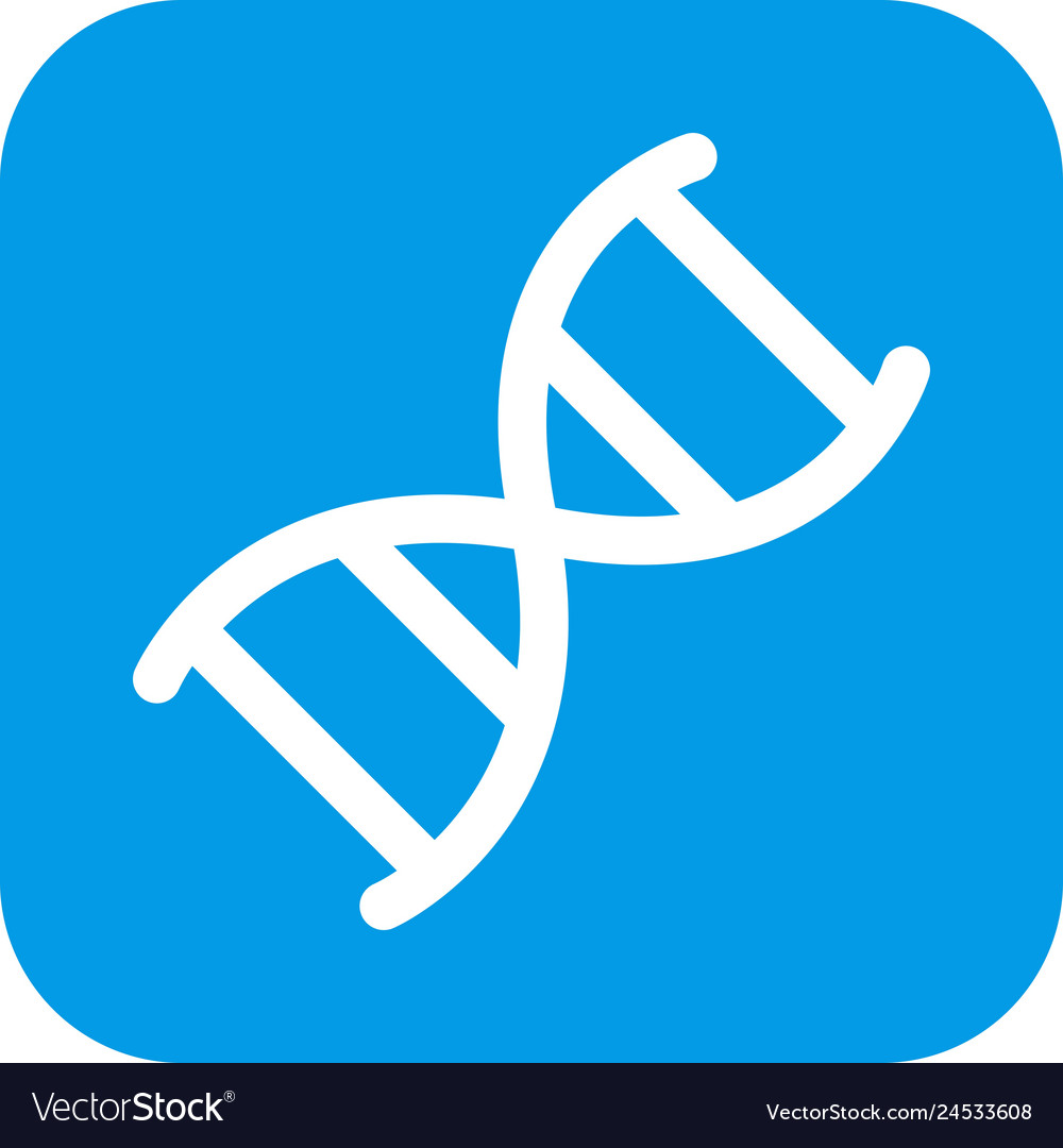 Dna icon Royalty Free Vector Image - VectorStock