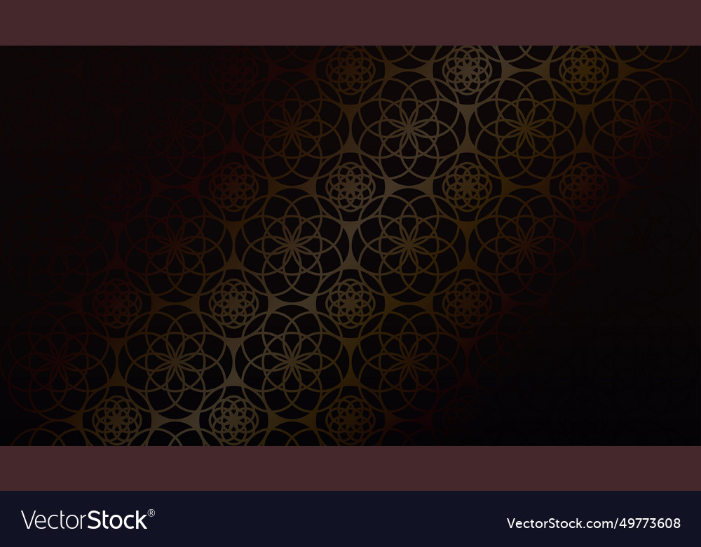 Ramadan background with islamic pattern elements Vector Image