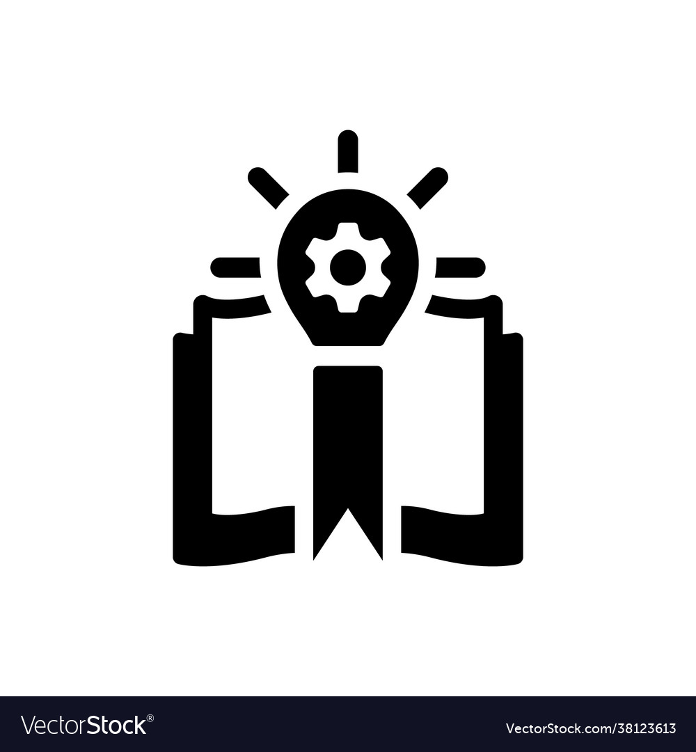 Knowledge icon eps file Royalty Free Vector Image