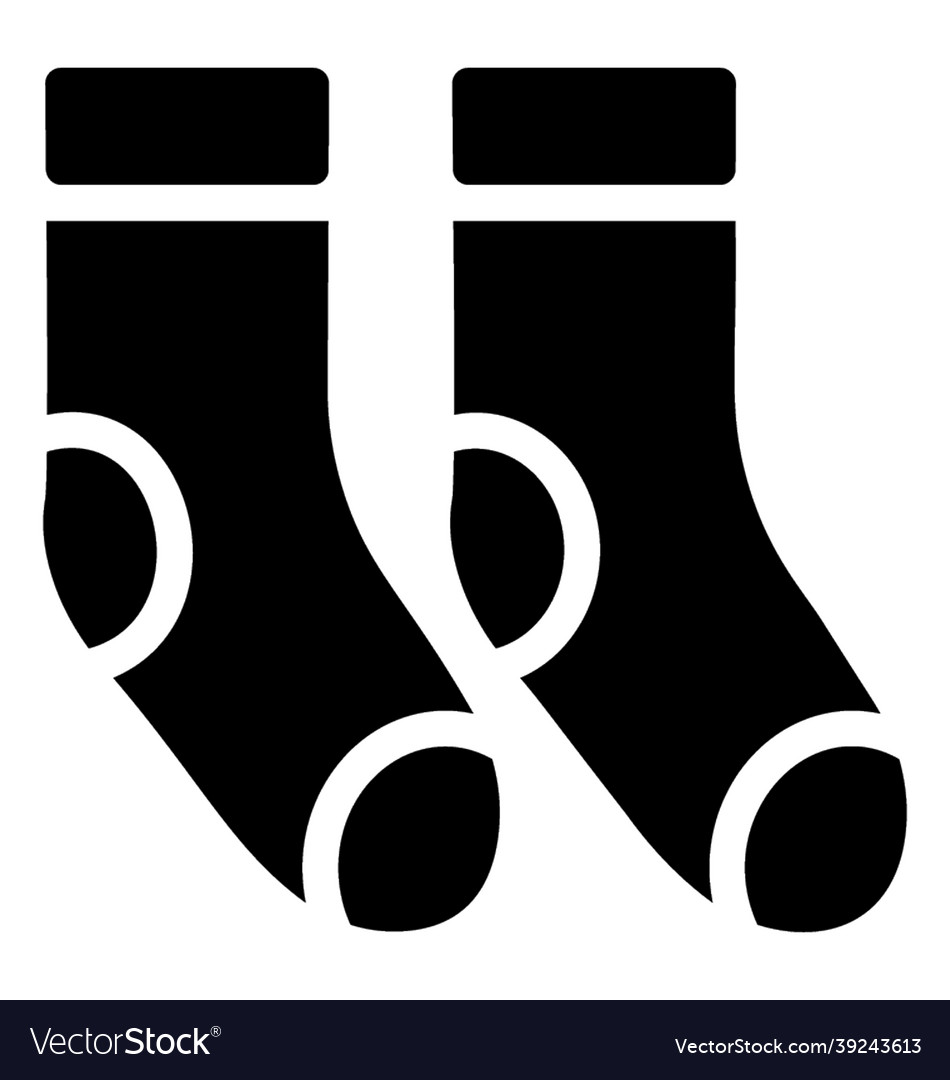 Socks Royalty Free Vector Image - VectorStock